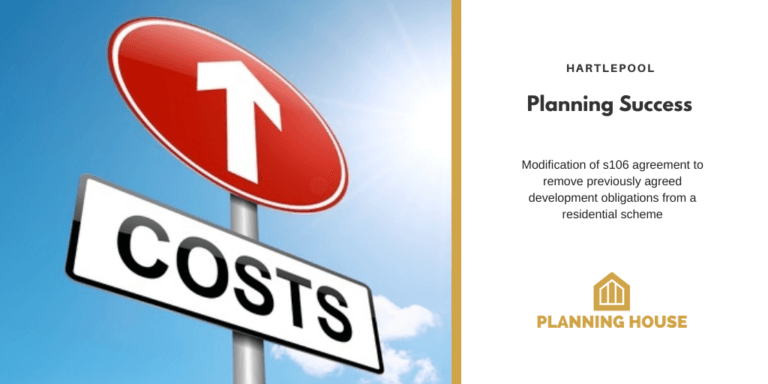 Planning Success – Modification of s106 legal agreement – National Town ...